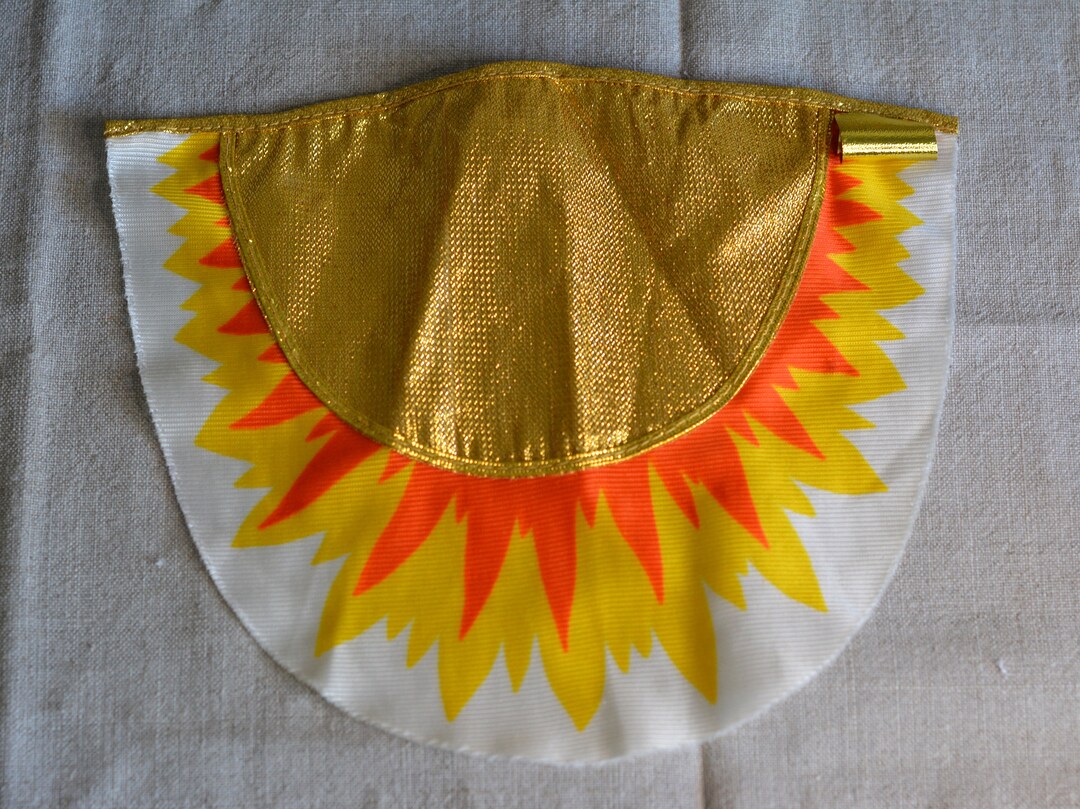 Vintage Sunspell Barbie HTF Original Gold and Sunray Cape TLC - Etsy