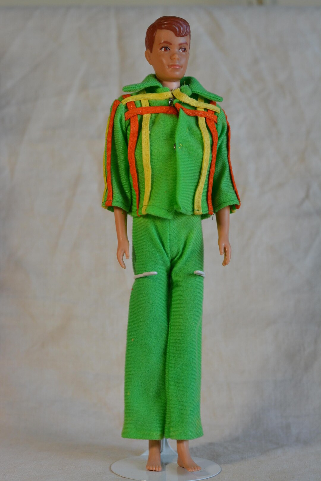 Vintage Ken Clone Green Track Suit Sporty Stripes, 70s - Etsy