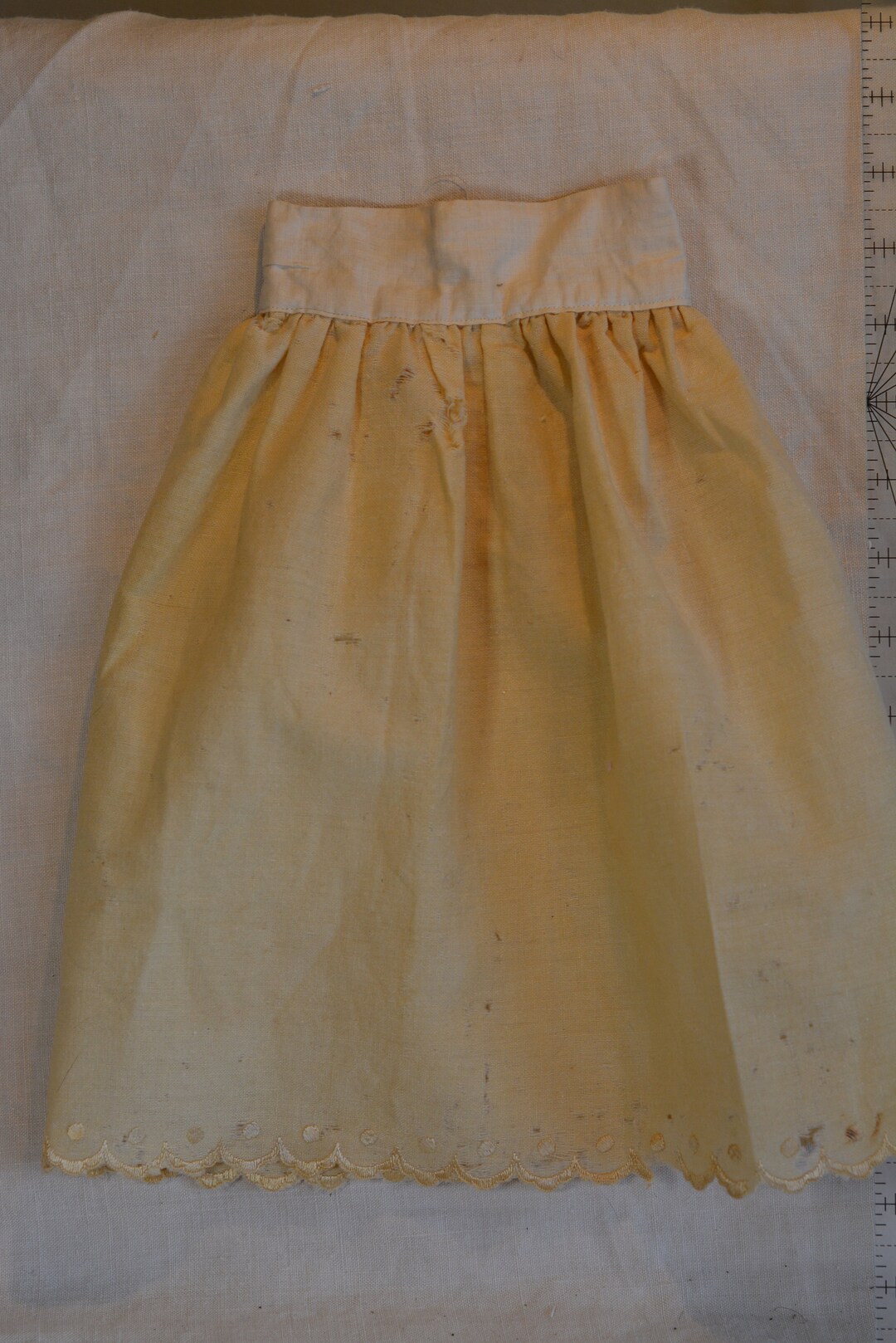 Antique Wool Embroidered Half Slip Petticoat, Tlc - Etsy