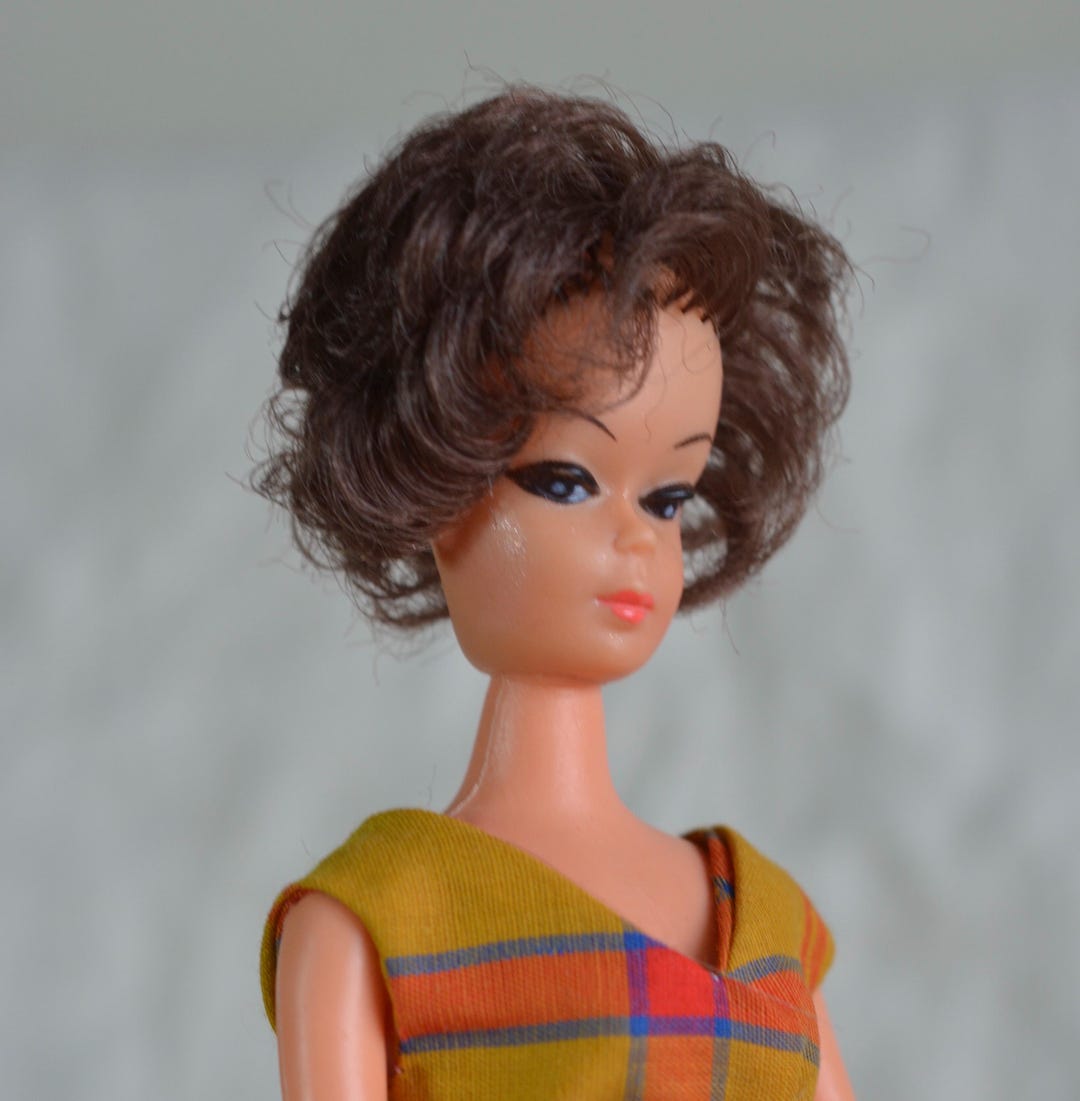 Vintage Barbie Clone Brunette Bubblecut Doll, Hong Kong, 1960s - Etsy