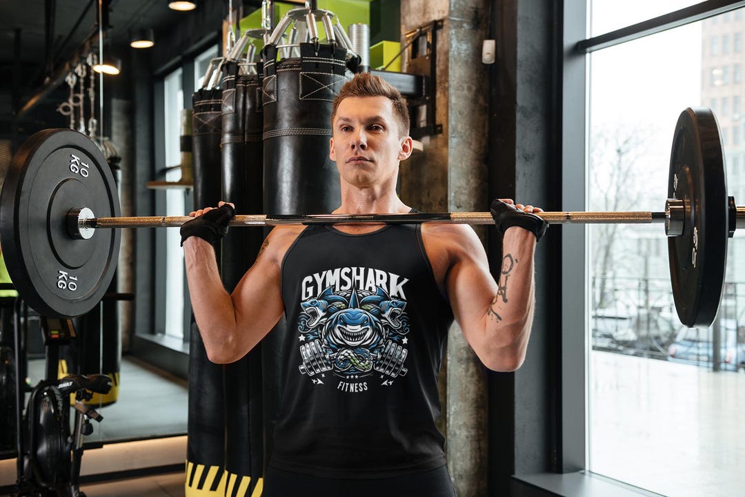 Tank Top for Crossfit Gymshark Enthusiasts - Etsy