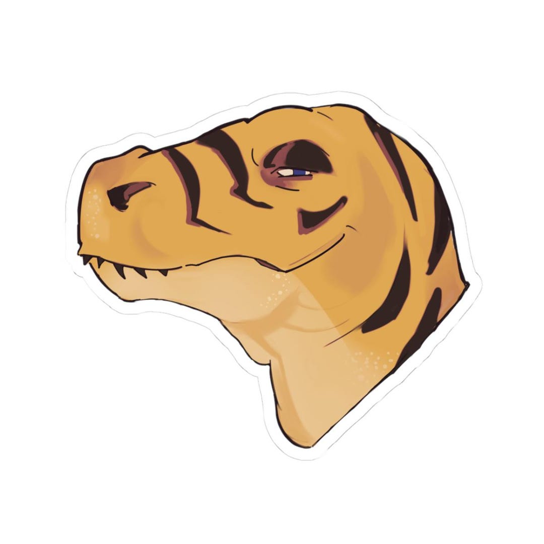 T-rex Stickers, Dinosaur Sticker, Prehistoric Theme, Jurassic Park Fan ...