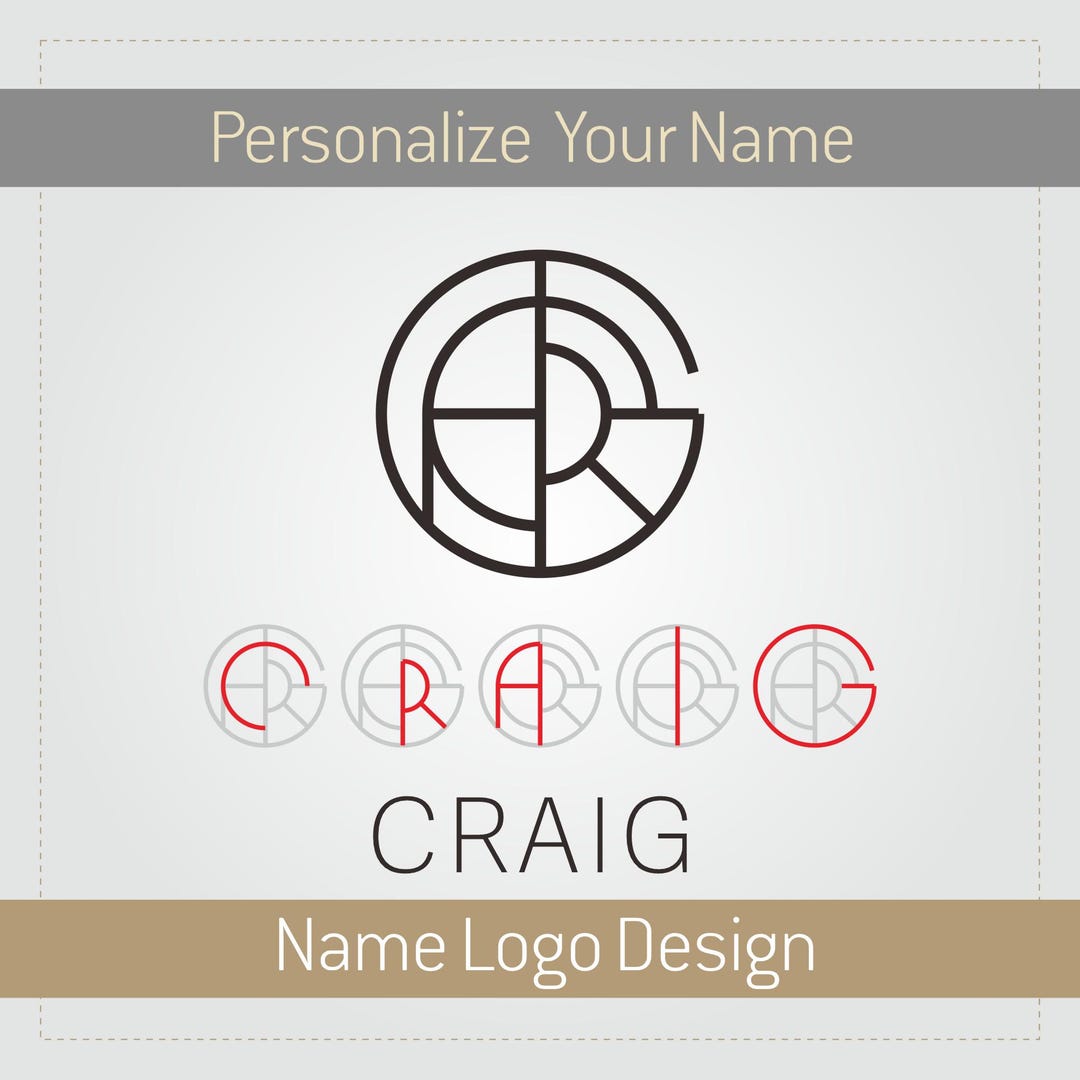 Name Logo Design Personalized Name Logo Tattoo Logo Custom Name Logo ...