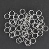 100pcs .925 Sterling Silver 3mm Open Jump Rings 22g, Made in USA, SS5 ...
