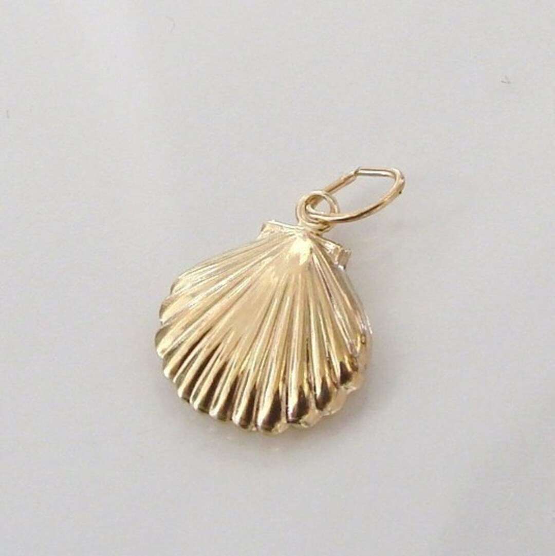 5pcs 14K Gold Filled Scallop Shell Charm Made in USA GC6 - Etsy