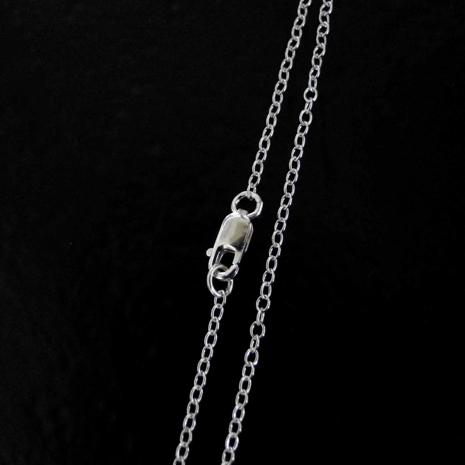 20 Inch Solid Sterling Silver Flat-round Cable Chain Necklace - Custom ...