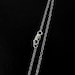 20 Inch Solid Sterling Silver Flat-round Cable Chain Necklace - Custom ...