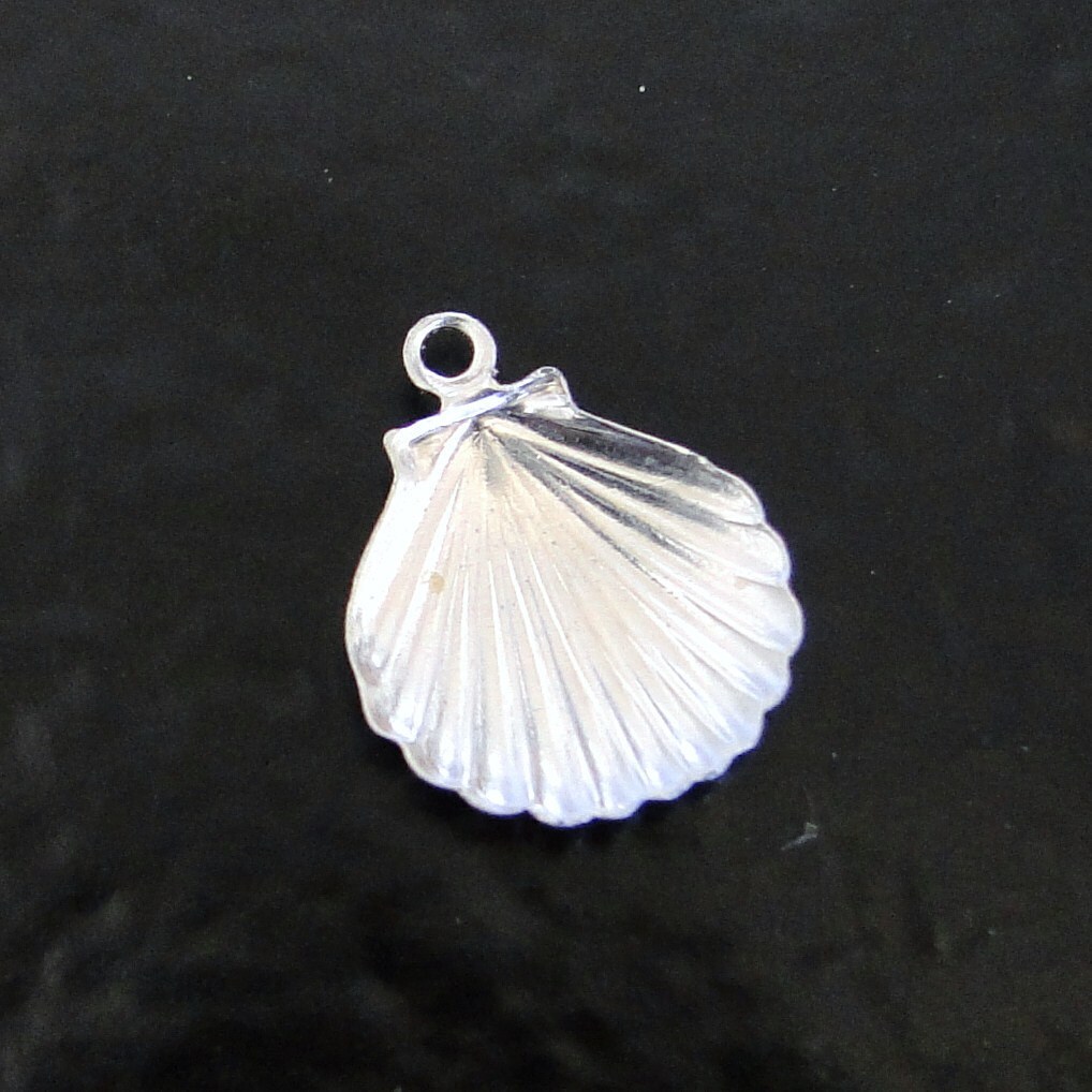 5 Pcs Sterling Silver Shell Charm Made in USA SC6 - Etsy