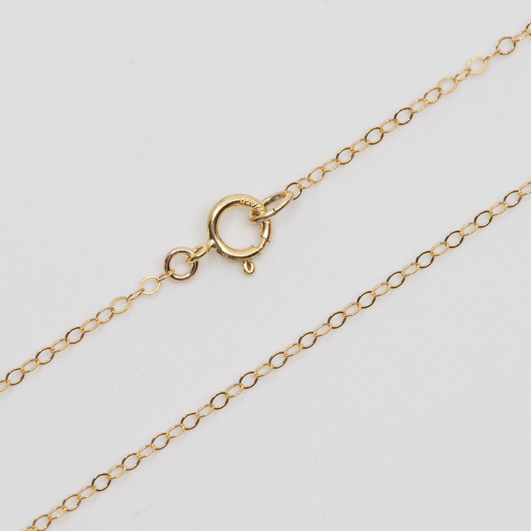 Any Length 14K Gold Filled Cable Chain Necklace CG1 - Etsy