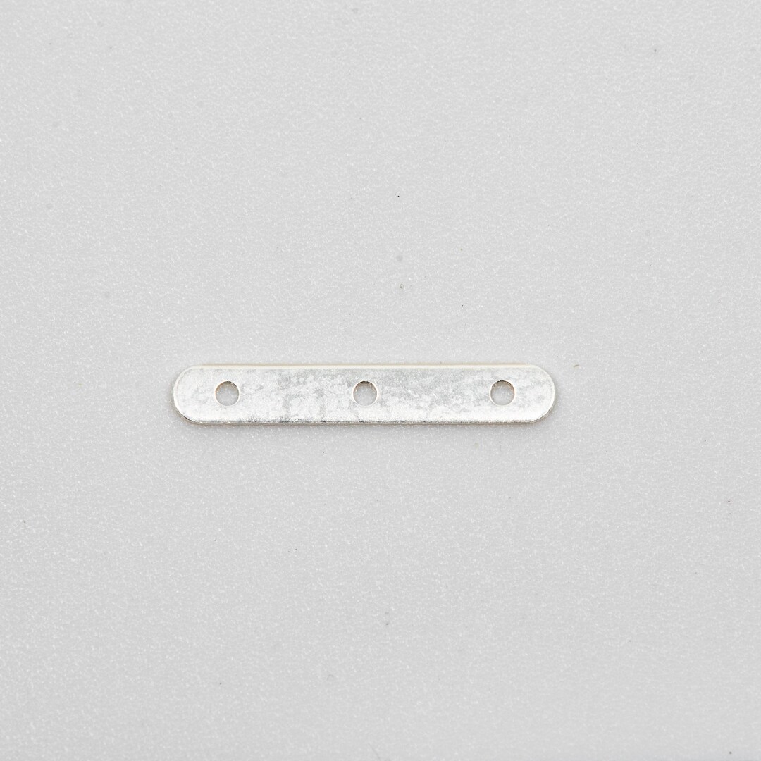 Ten - 925 Sterling Silver Divider Bar 3 Row 2.5x16mm .4mm Thickness W ...