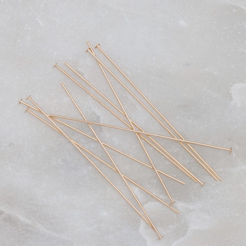 Gf Head Pins 24 Gauge - Etsy