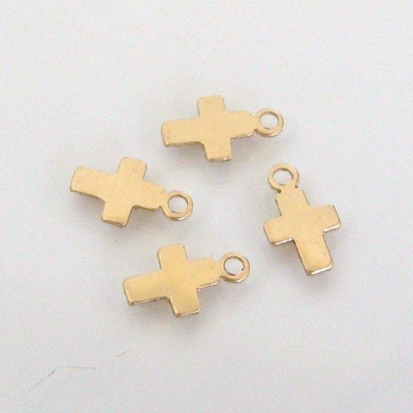 Cross Charm - Etsy