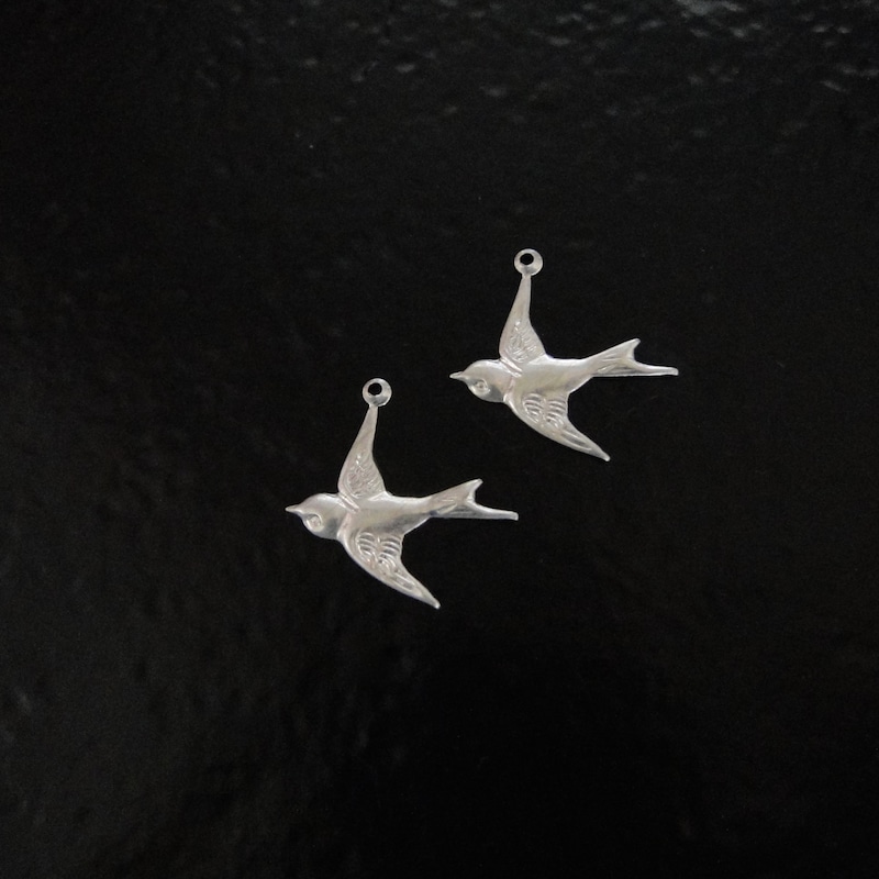 Bird Charm - Etsy