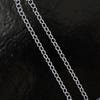3 Feet Sterling Silver Long and Short Chain by the Foot Any Length ...