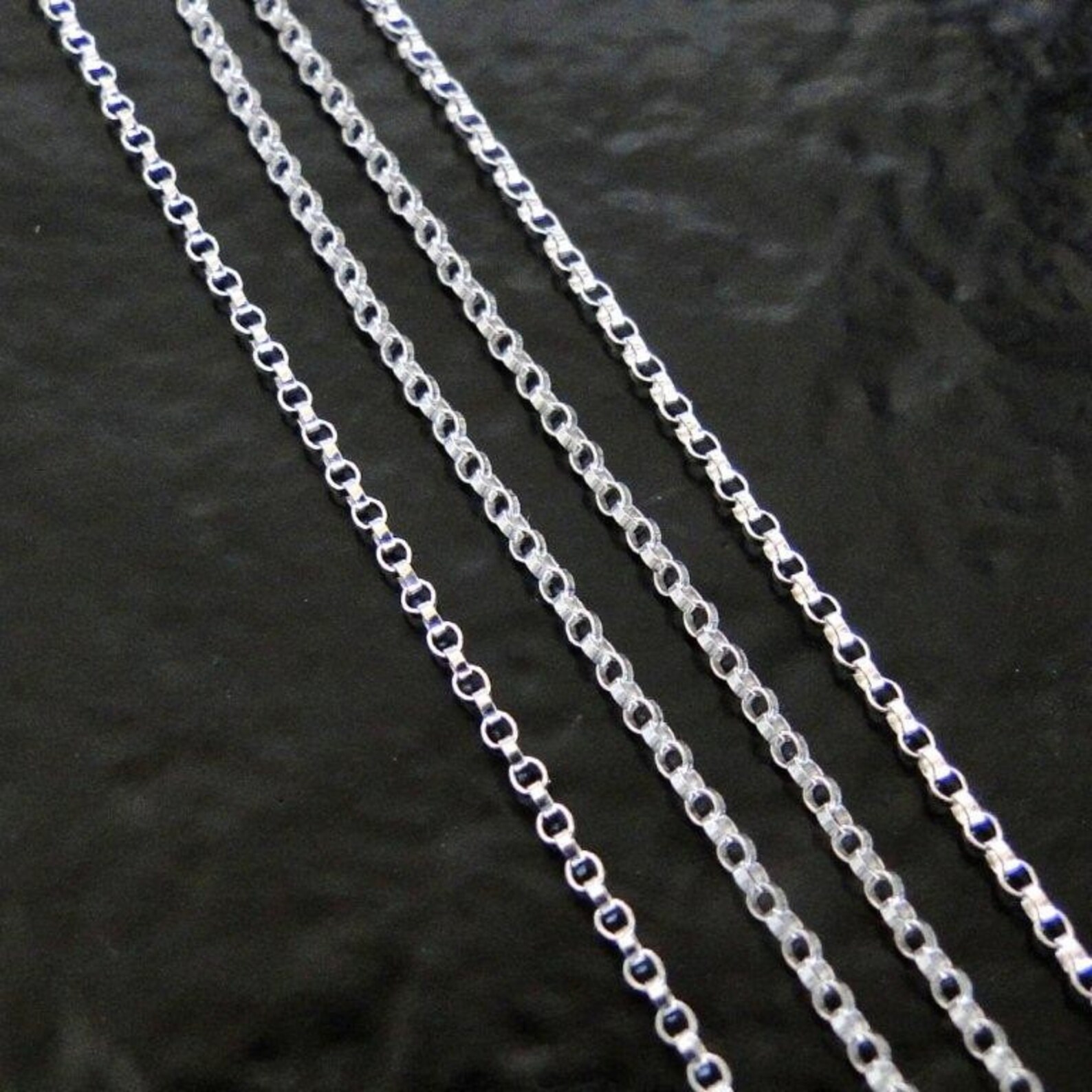 32 Inch Sterling Silver 1.2mm Rolo Chain Necklace All - Etsy