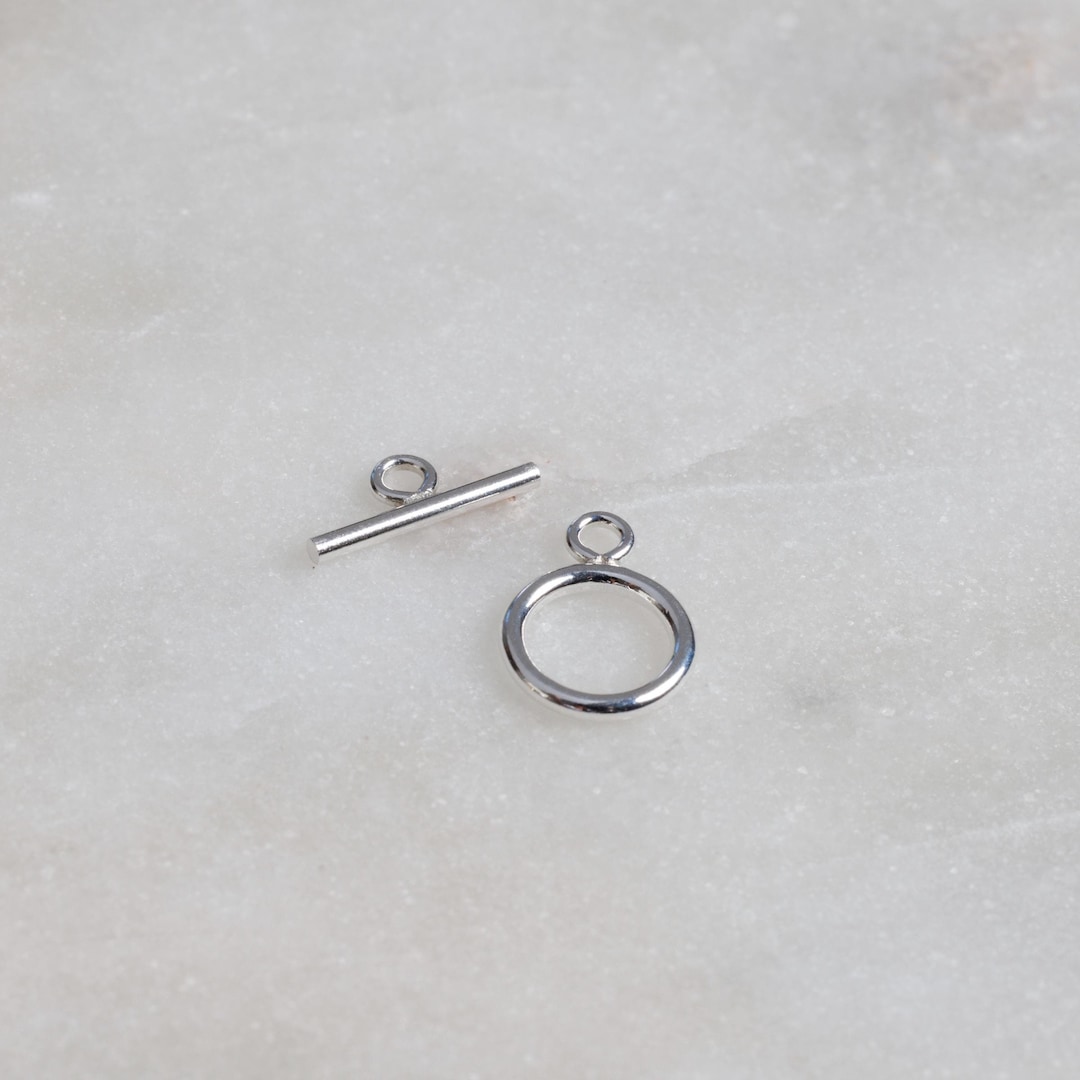 One - 925 Sterling Silver 9mm Ring Toggle Set 1.3mm Wire, Made in USA ...