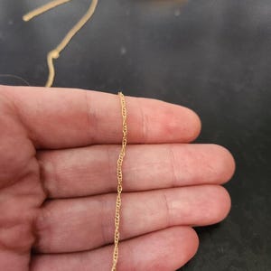 28 Inch - 14K Gold Filled 1.3mm Rope Chain With Clasp - Custom Lengths ...