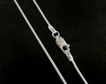 24 Inch Sterling Silver Satellite Chain 1mm W/ 1.9mm Ball | Etsy