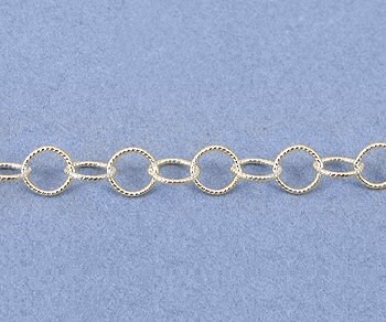 27 Inch Sterling Silver 3.5mm Round Twisted Chain Necklace - Custom ...