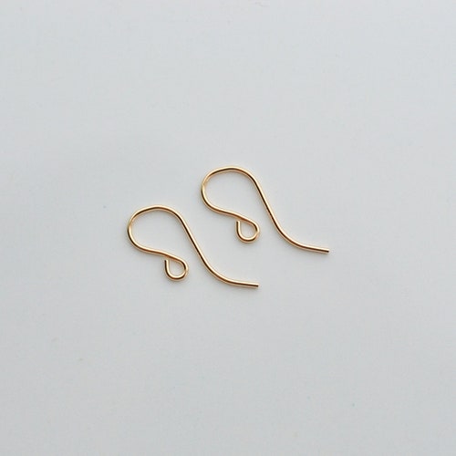 6pcs Rose Gold Filled French Ear Wires With 3mm Ball Made in - Etsy