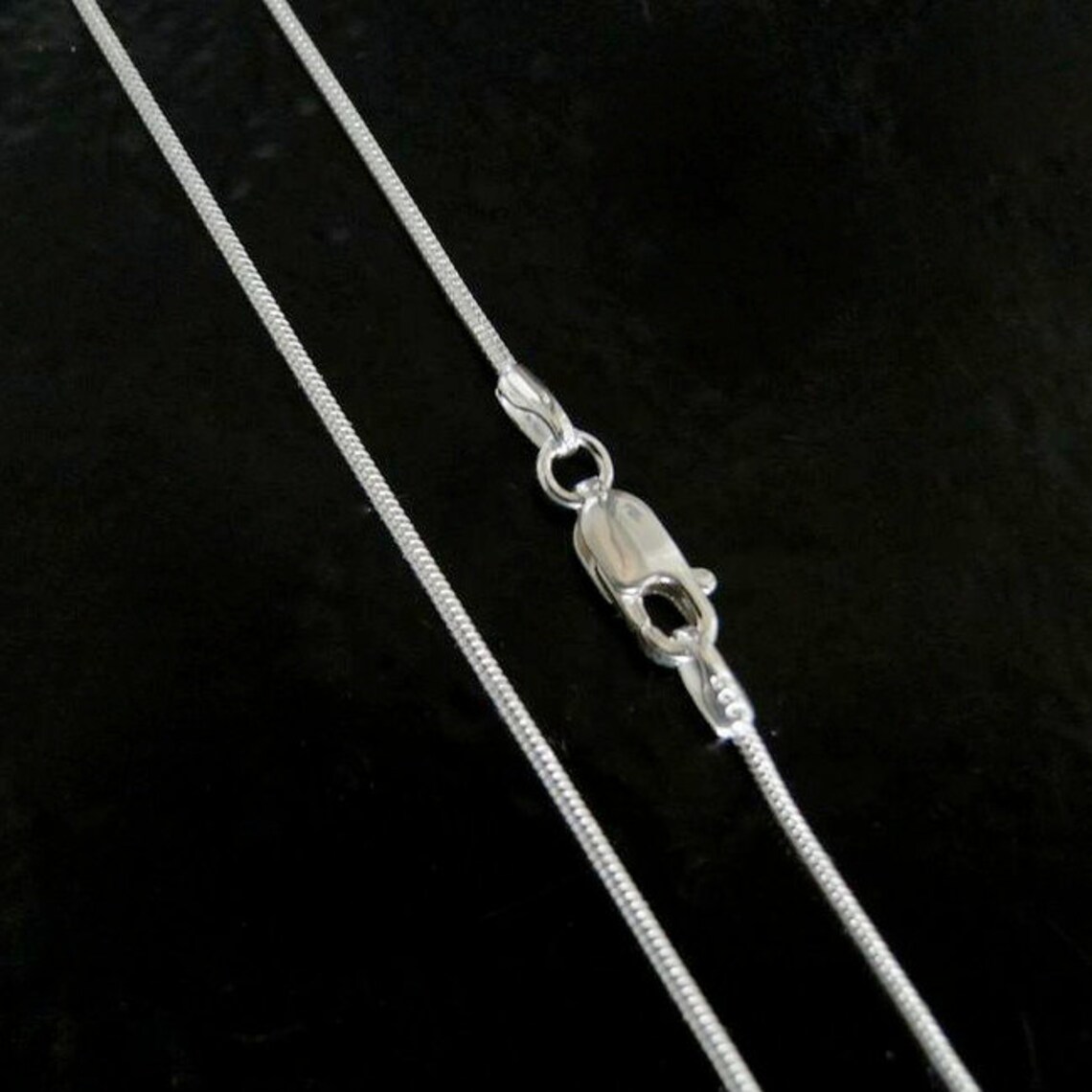 16 Inch - Sterling Silver Snake Chain 1mm Necklace - Etsy