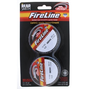 4 and 6 LB Fireline Smoke Grey .005 IN/.12MM and .006 In/.15mm Diameter ...