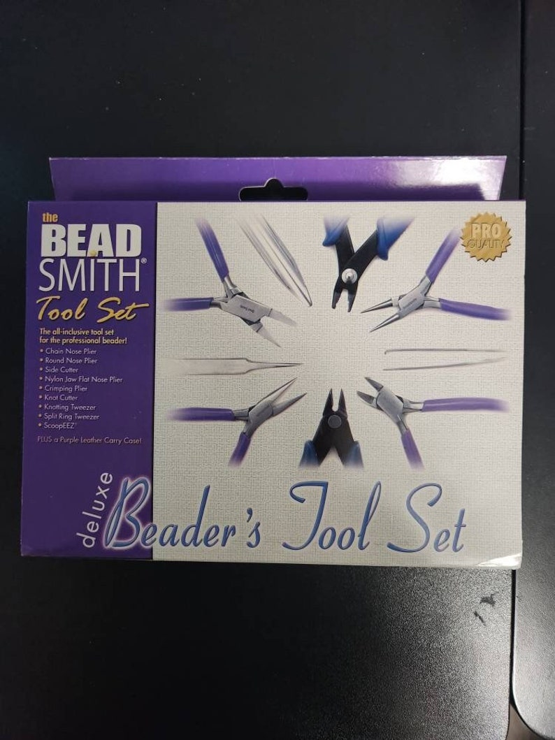 Deluxe Beader's Tool Set the Beadsmith T211 - Etsy Deluxe Beader's Tool Set the Beadsmith T211 - Etsy