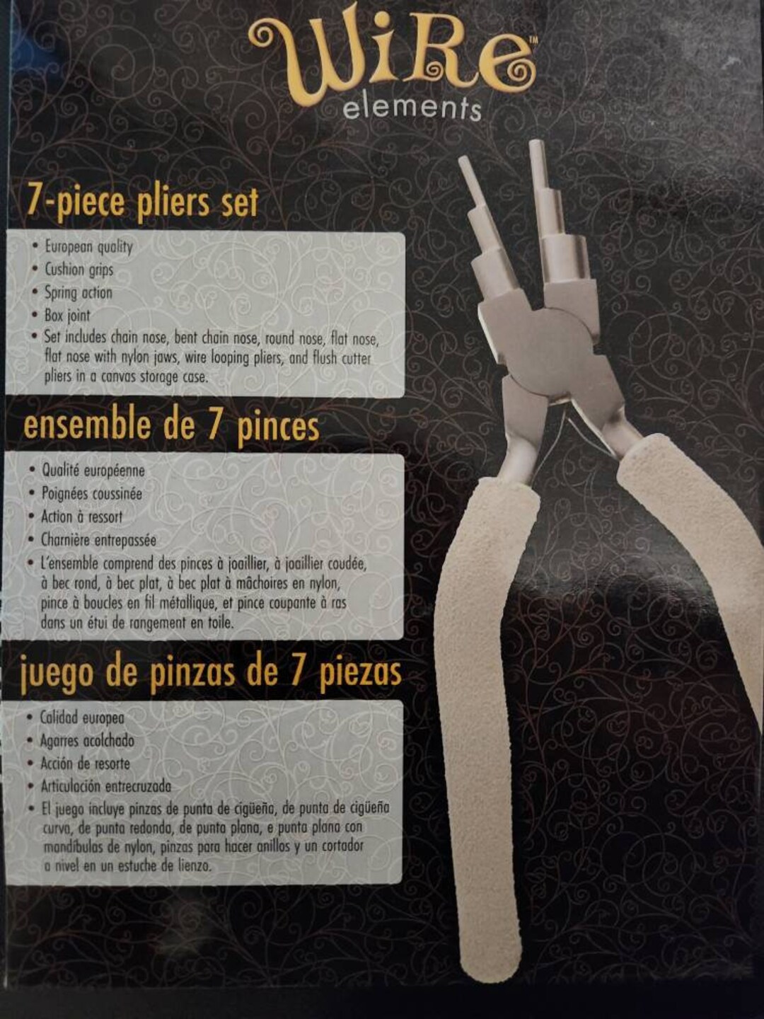 7 Pliers Set Ergo With Cushion Grip Handles, the Beadsmith - Etsy