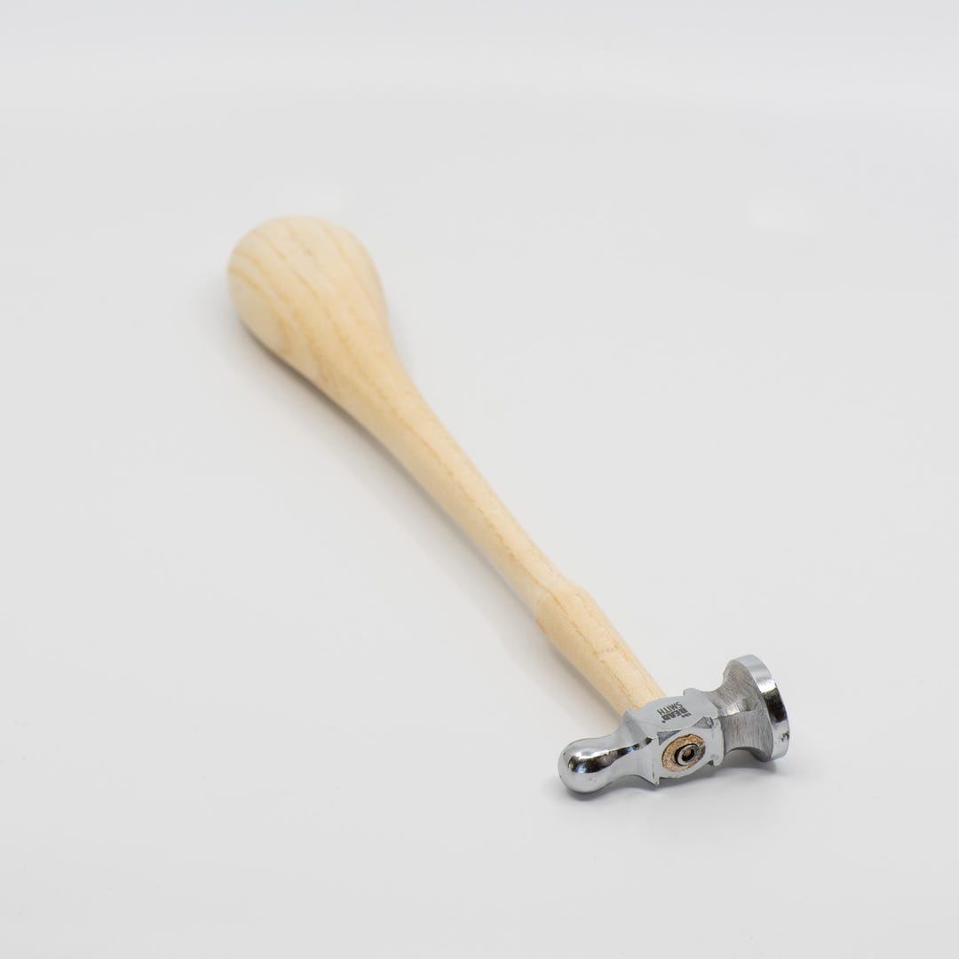 Chasing Hammer 28MM 4 OZ Slightly Domed 1 1/8 Inch, the Beadsmith, T55 ...