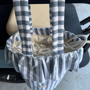 Stroller Bag Sewing Pattern – DIY Stroller Organizer With Drawstring ...