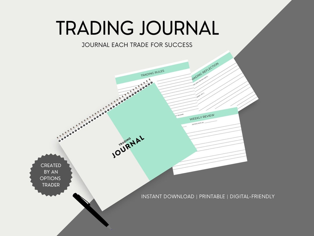 Digital Trading Journal|swing Trading Tracker|stock Trading Template ...