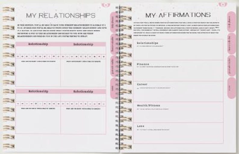 Manifesting HER Ultimate Planner and Journal- PERSONAL Use ONLY - Etsy