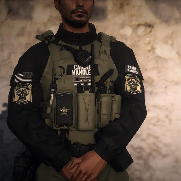 Police Vest Fivem - Etsy