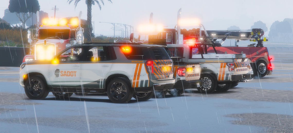 Fivem Ready] SADOT 12 Vehicle Pack [W&Y] - Etsy