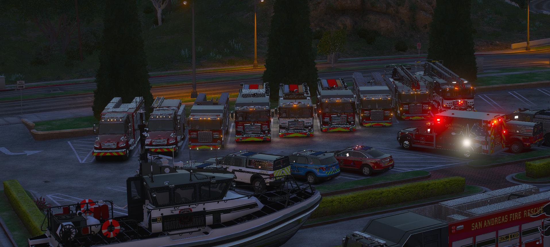 25 San Andreas Fire Rescue Vehicle Pack [fivem] [non-els] - Etsy