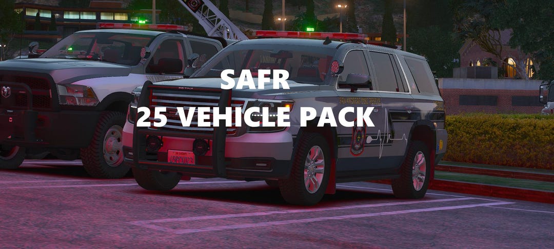 25 San Andreas Fire Rescue Vehicle Pack [fivem] [non-els] - Etsy