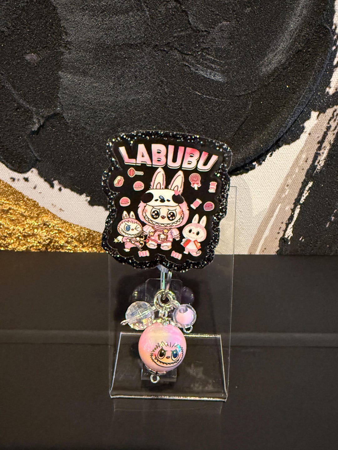 Labubu Badge Reel Nurse Badge Reel Medical Badge Reel Hospital Badge ...