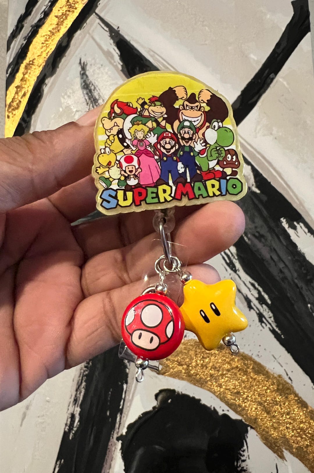 Super Mario Family Badge Reel Nurse Badge Reel Medical Badge Reel ...