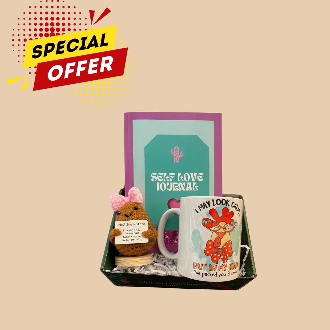 Self-care Box Small Relaxation & Wellness Essentials Self Care Box ...