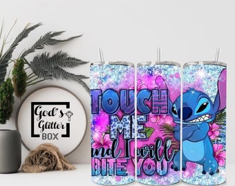 Touch Me and I'll Bite You Stitch - Etsy