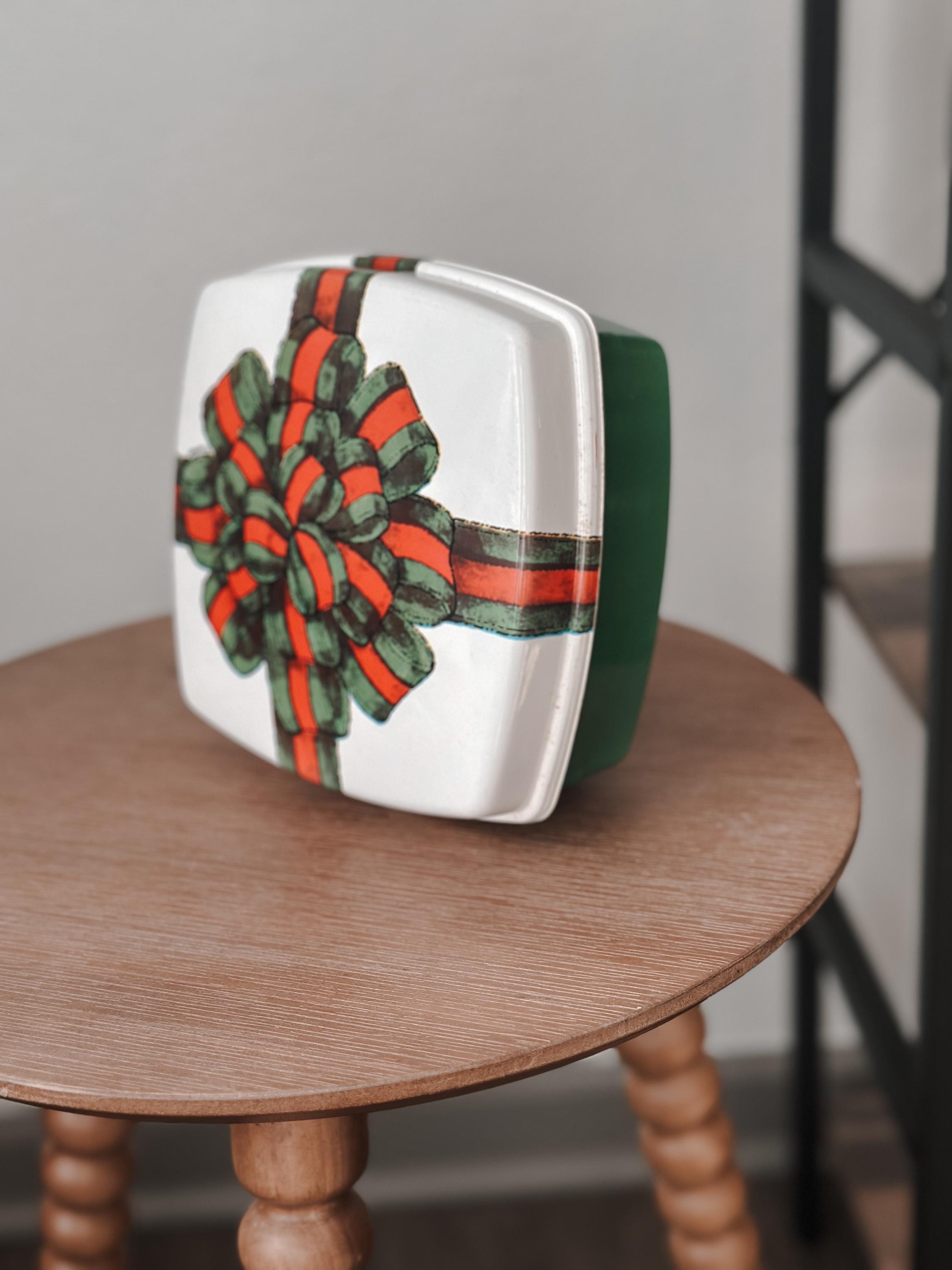 Vintage Christmas Storage Box - Etsy