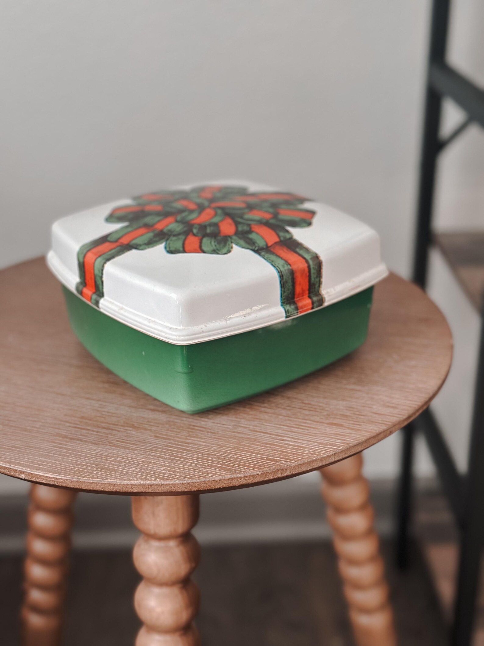 Vintage Christmas Storage Box - Etsy