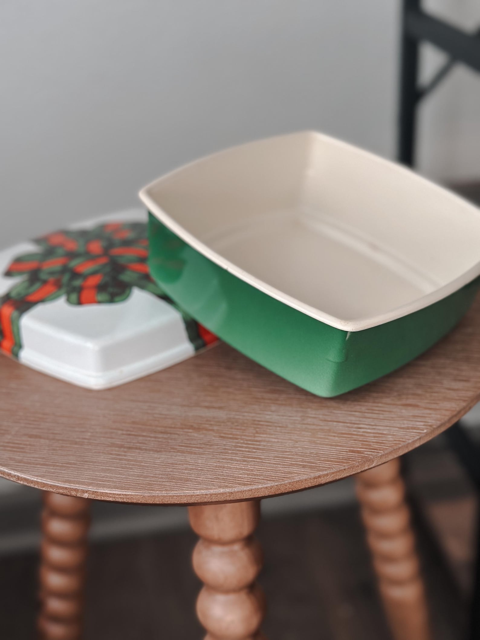 Vintage Christmas Storage Box - Etsy