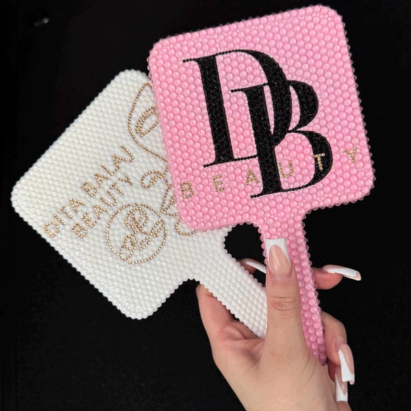 Bedazzled Mirror - Etsy