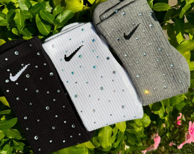 Jeweled Junk Socks - Etsy