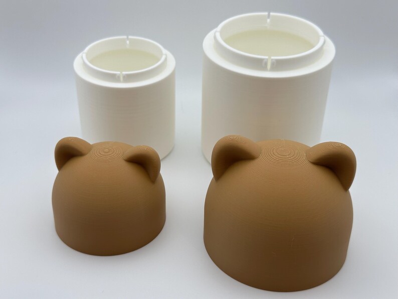 Cute 3D Printed Cat Ear Container Toy Perfect Stocking Stuffer for Cat ...