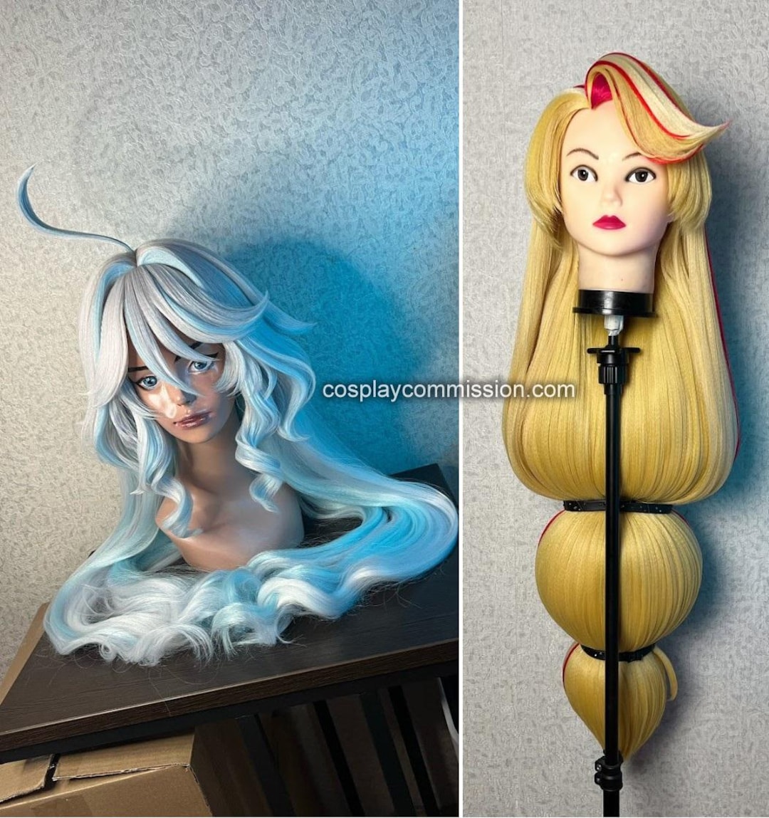 Custom Cosplay Wig – Any Character, Styled Anime Wig, Comic Con ...