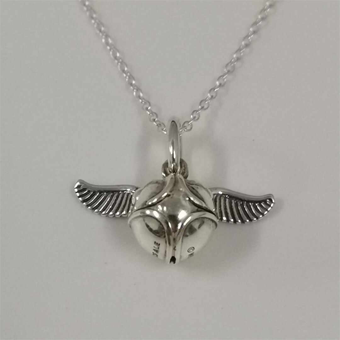 Pandora Sterling Silver Harry Potter Snitch Clasp Charm Necklace Set - Etsy