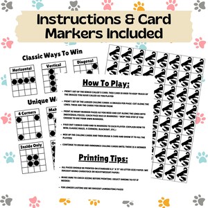 Printable Pets Bingo Game | Educational Animal Activity for Kids ...