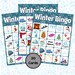 Winter Bingo Game, Winter Classroom Activity, Inclusive Winter Bingo ...